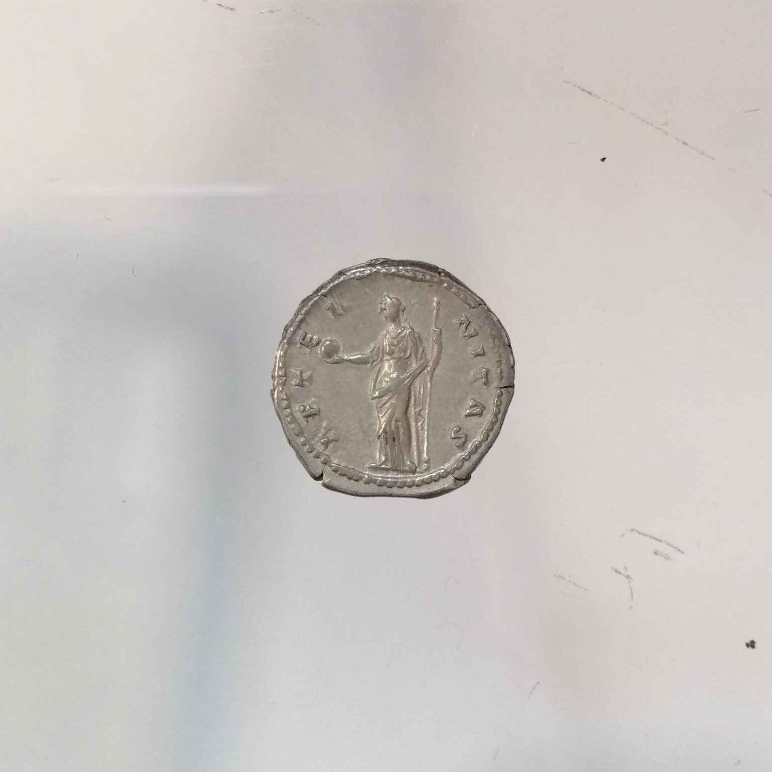 Moneda Romana Imperio Romano. Faustina La Mayor. Denario. - Numismática ...